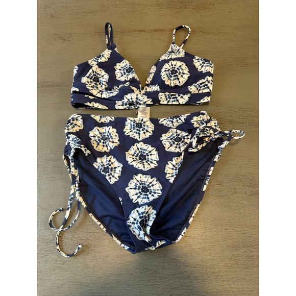 Ruby Ribbon | Swim | Blue Bcbg Two Piece Swimsuit Bikini Size Large ...